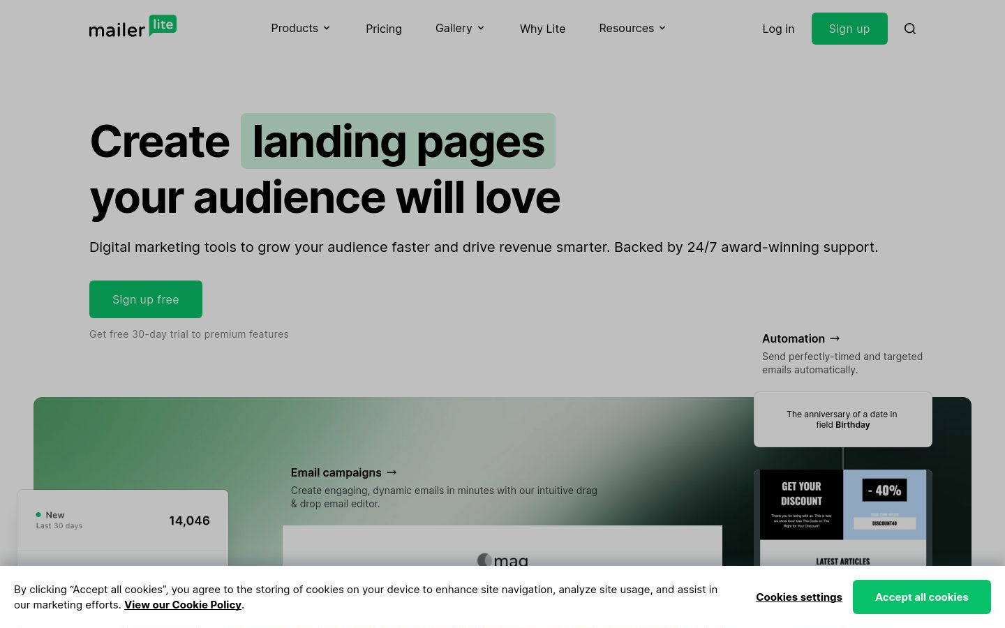 Mailerlite - Aslam.ai