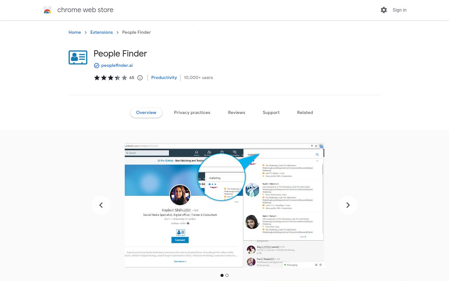 People Finder - Aslam.ai